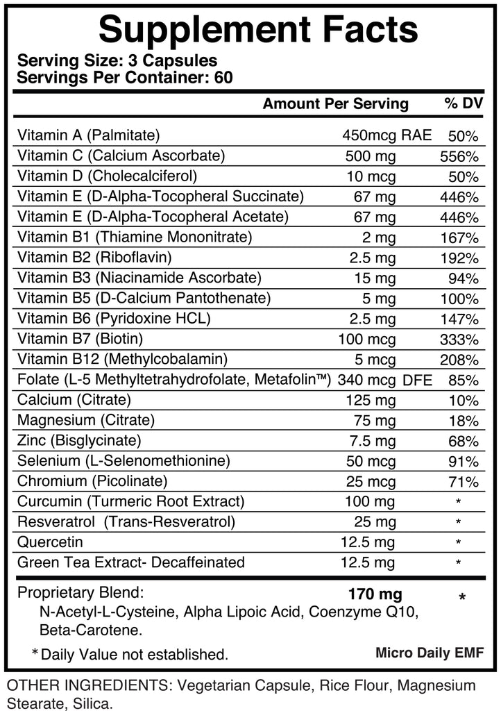 MICRO DAILY EMF RADIATION DEFENSE